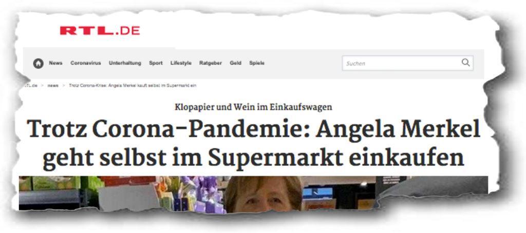 RTL Merkel geht einkaufen - Publico
